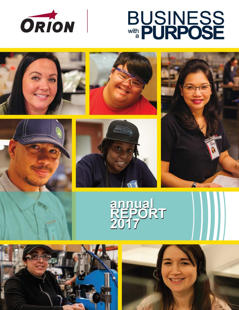 2017 Annual Report - Orion Industries : Orion Industries