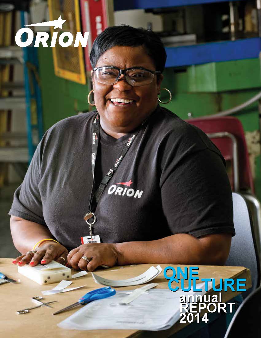 2014 Annual Report - Orion Industries : Orion Industries